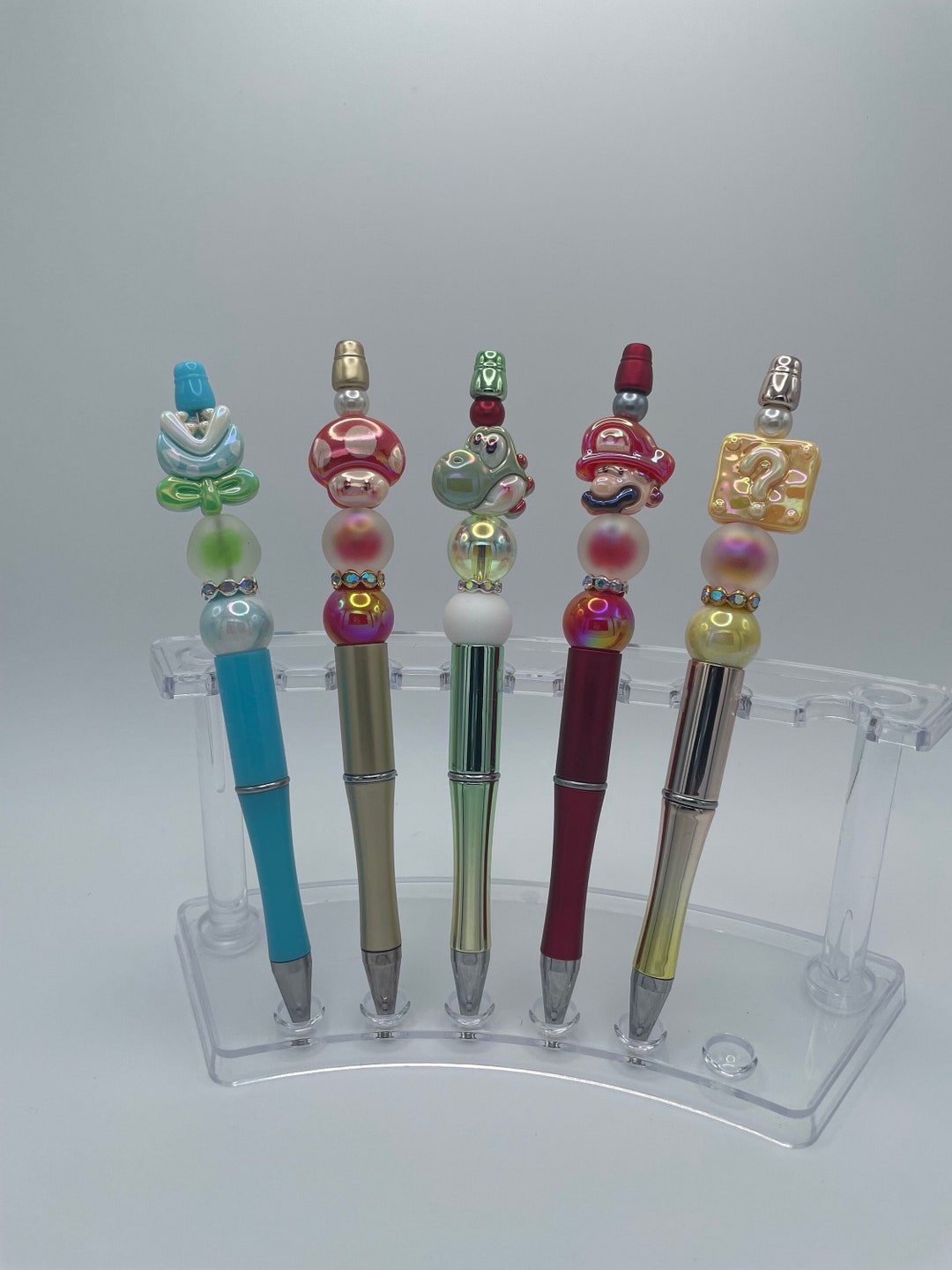 MARIO COLLECTION Mario Character Inspired Pens - Etsy