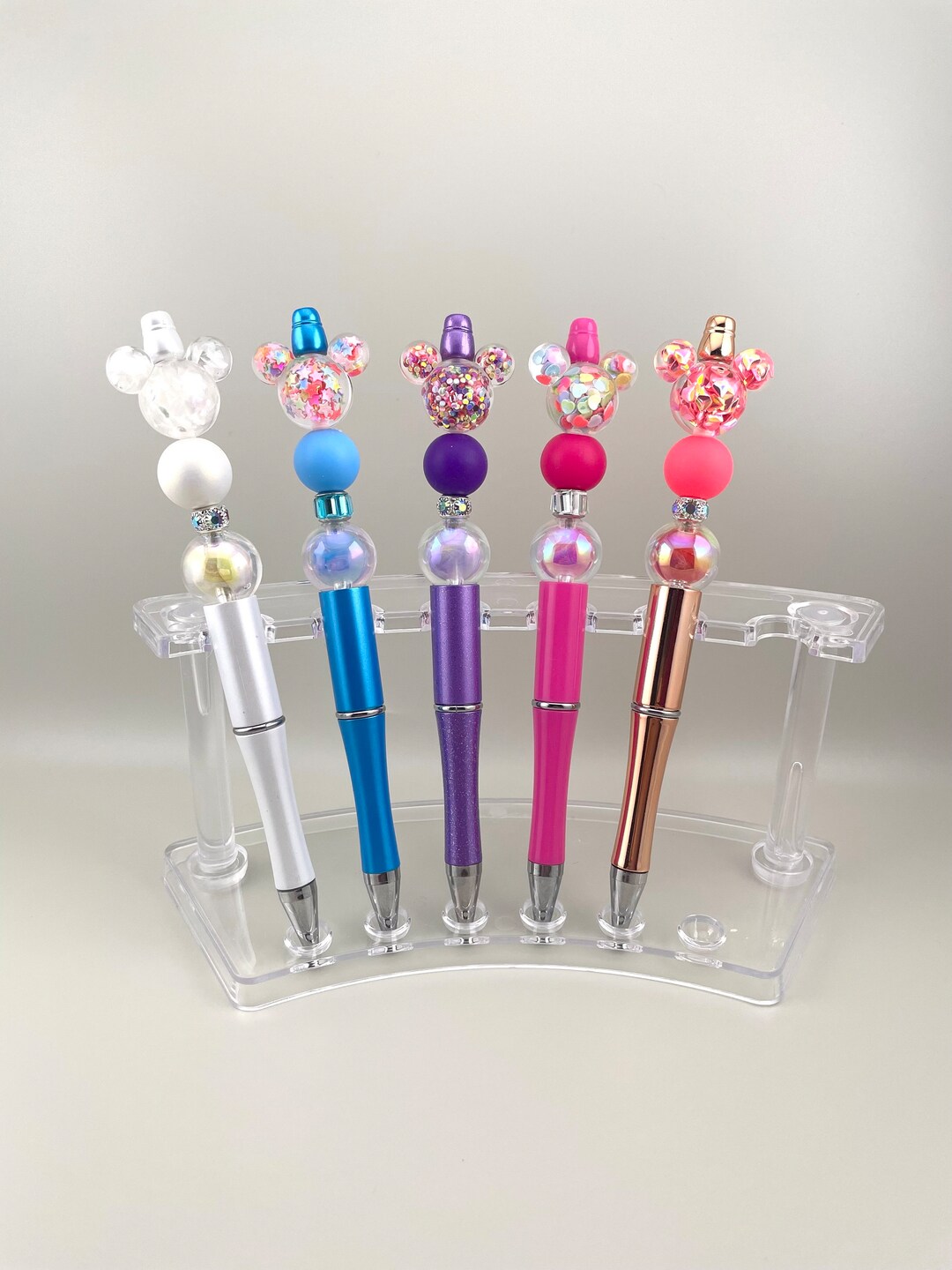 Confetti Mouse Head Pen | Confetti Pens | Focal Pens | Delatreasures ...
