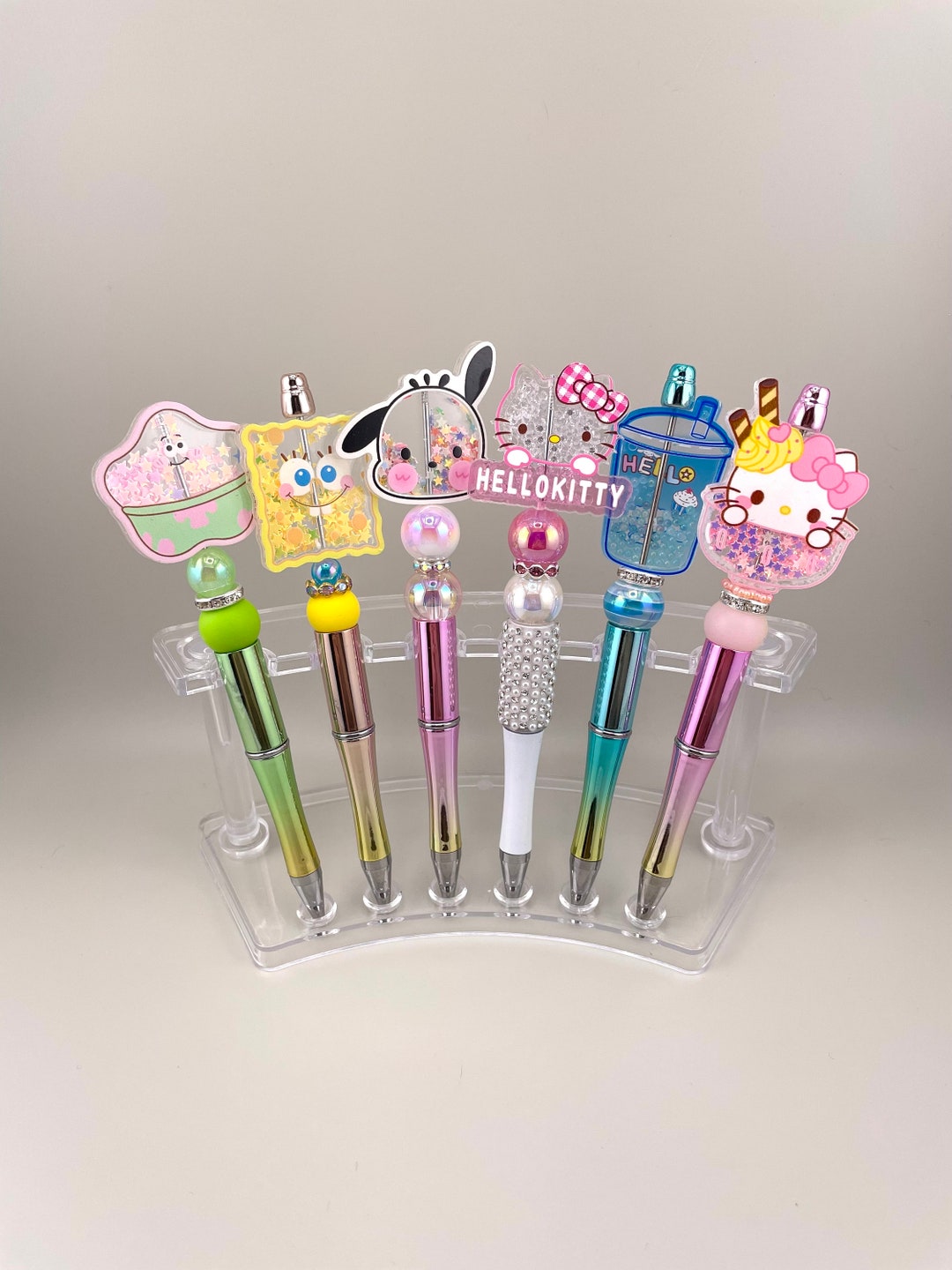 Character Pens | Shaker Pens | Focal Pens | Delatreasures | Glitter ...