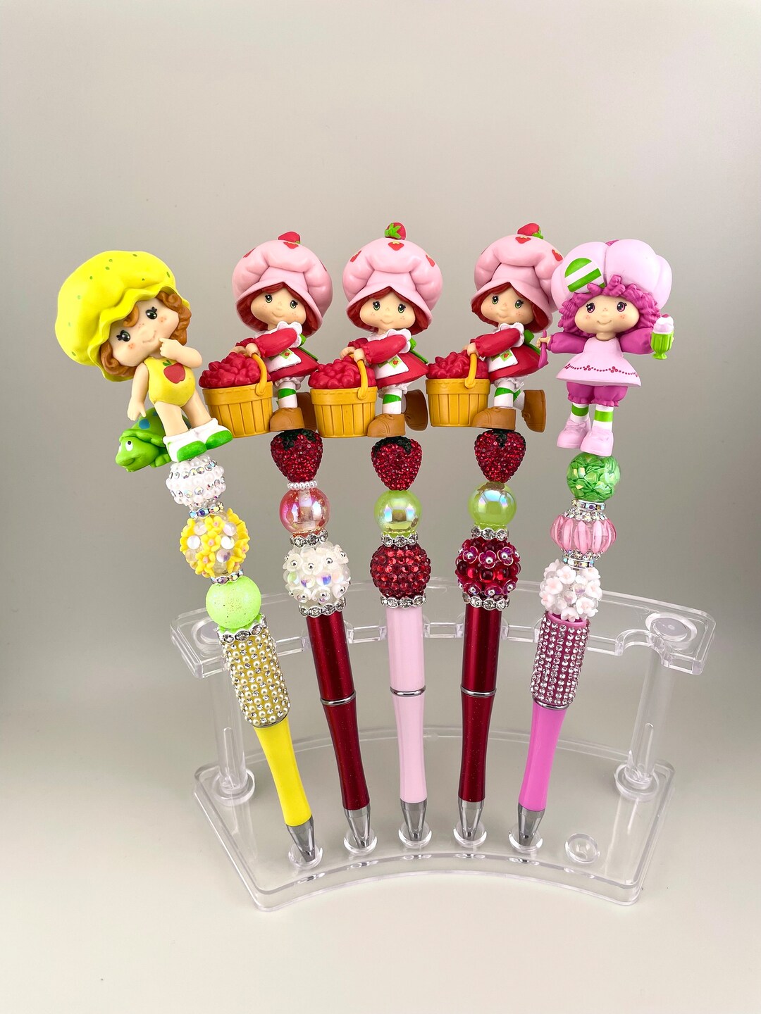 Strawberry Shortcake Pens | Strawberry Pens | Figure Pens | Rasperry ...