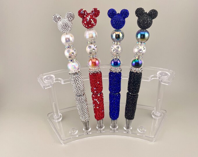 Rhinestone Mouse Pen Mouse Inspired Pen Autograph Pen Character Pen ...