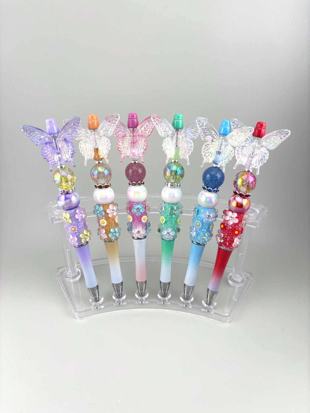 Butterfly Pens | Spring Pens | Butterflies | Fancy Pens | Beadable Pens ...