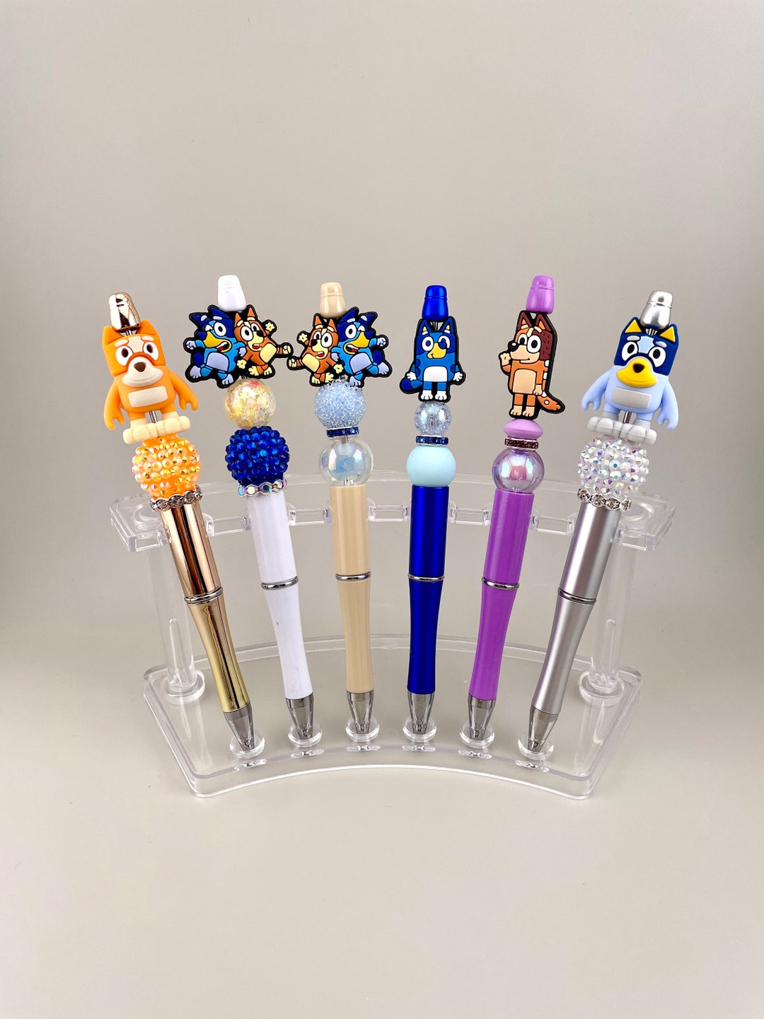 Character Pens | Bluey Inspired Pen | Focal Pens | Custom Pens | Bingo ...