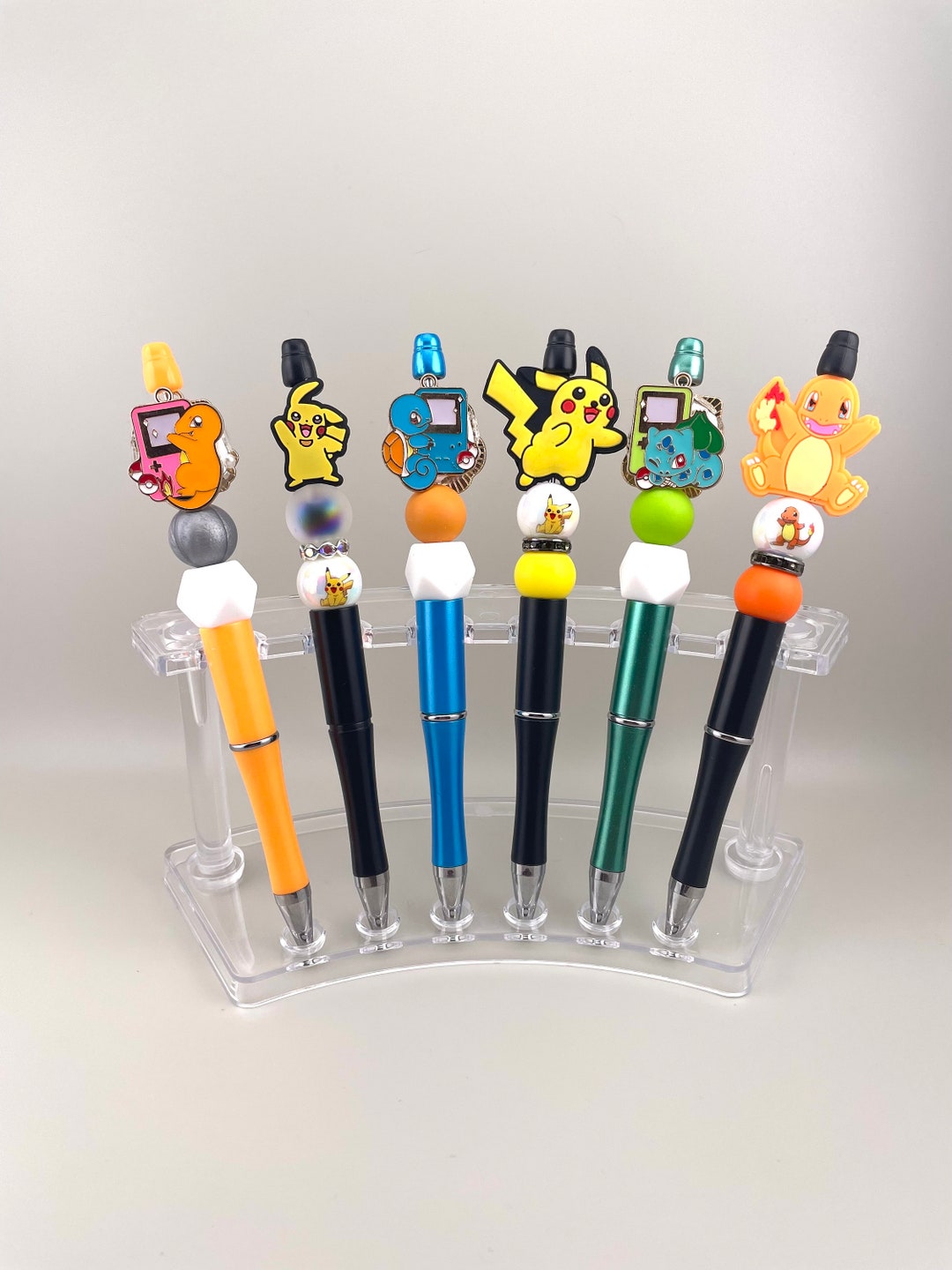 Character Pens Anime Pens Pokemon Inspired Pens Pens for Kids - Etsy