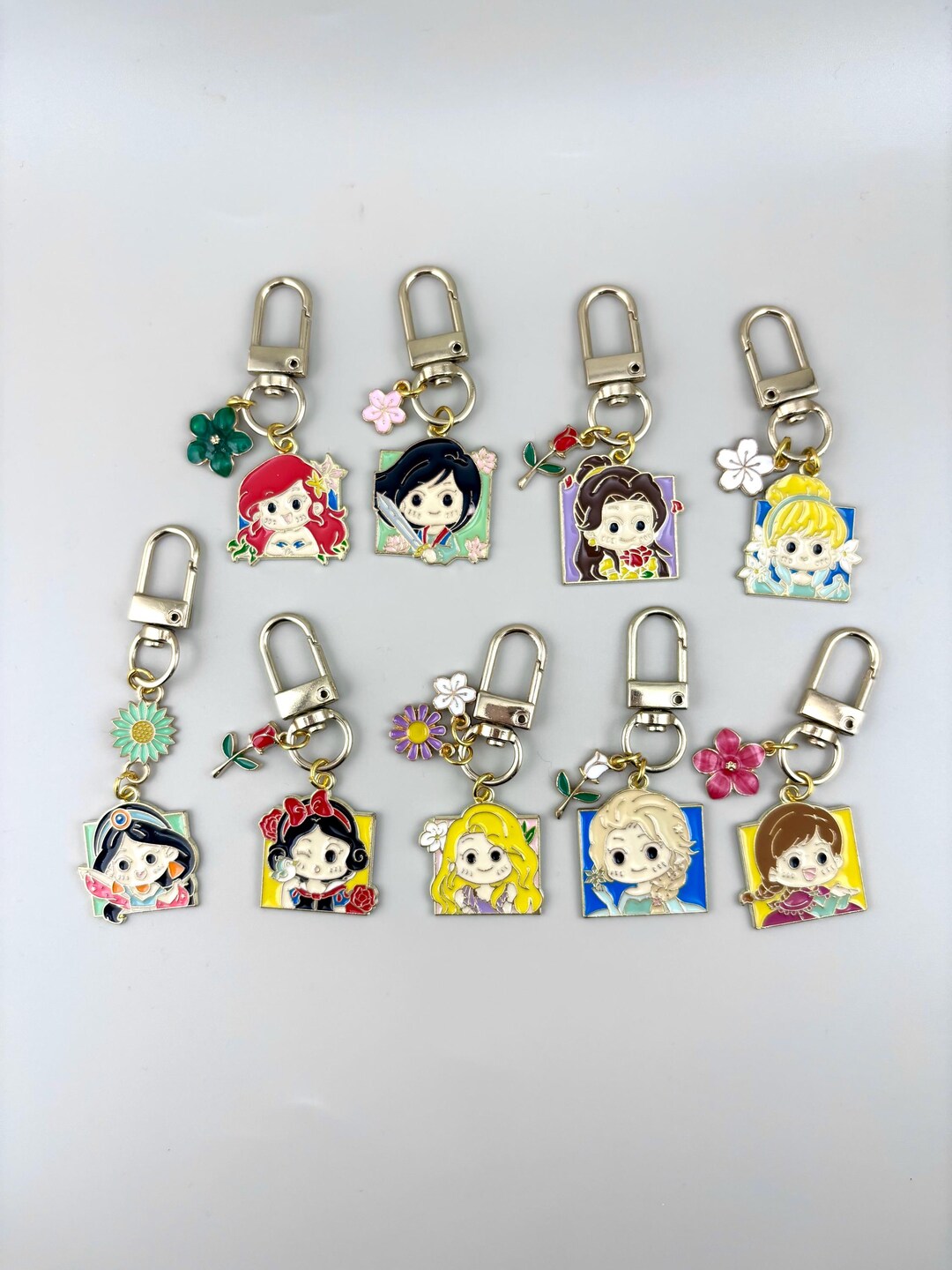 Princess Key Chains | Delatreasures | Custom Keychains| Metal Keychains ...