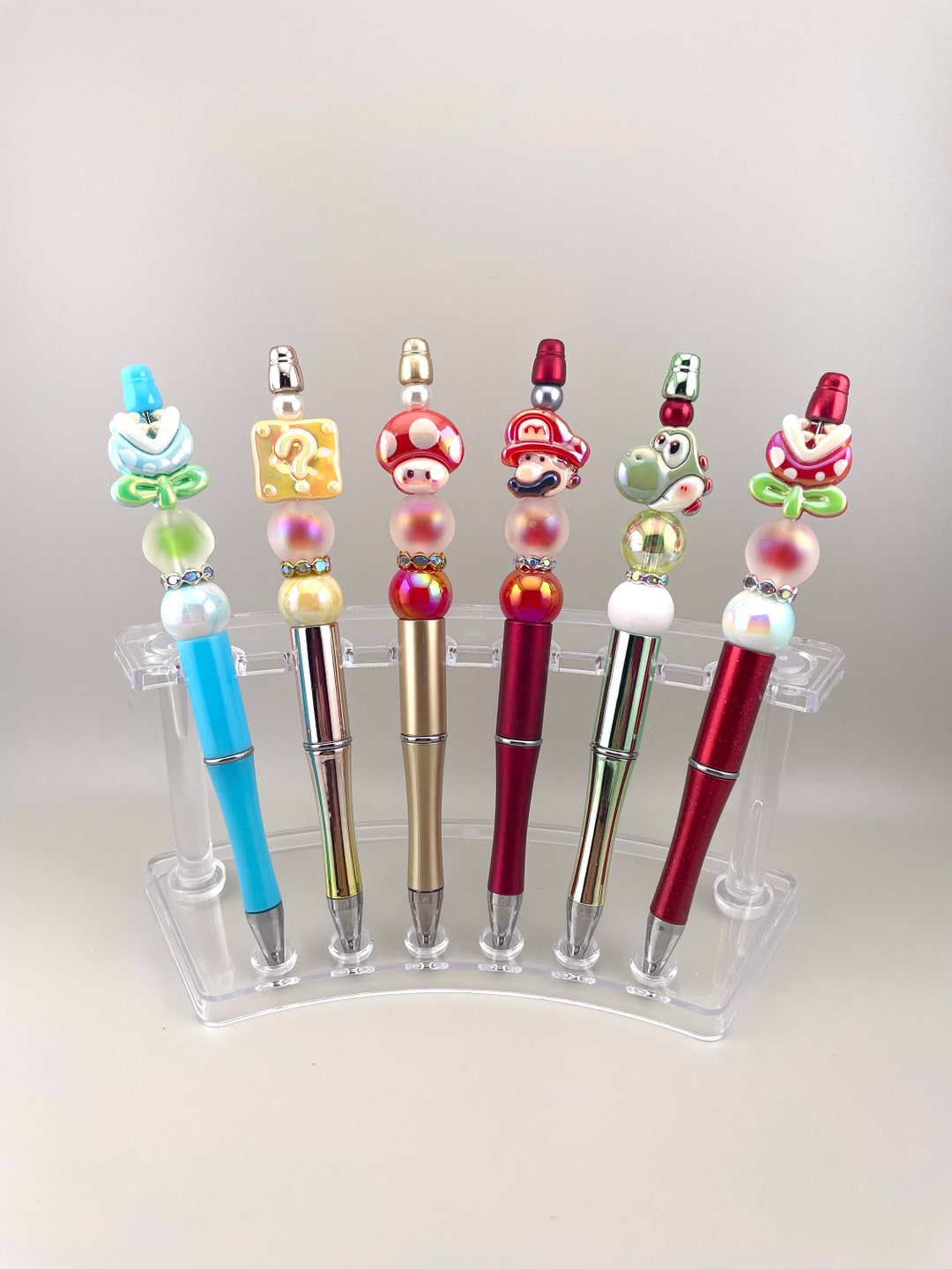 MARIO COLLECTION | Mario Character Inspired Pens - Etsy