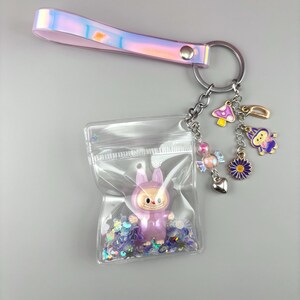 Labubu Inspired Shaker Keychains | Pop | Labub | Mart | the Monsters ...