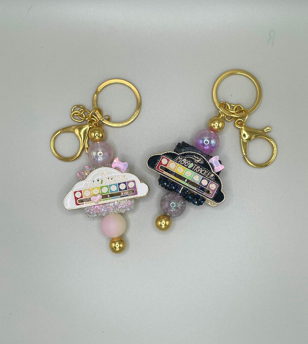 Mood Tracker Keychain - Etsy