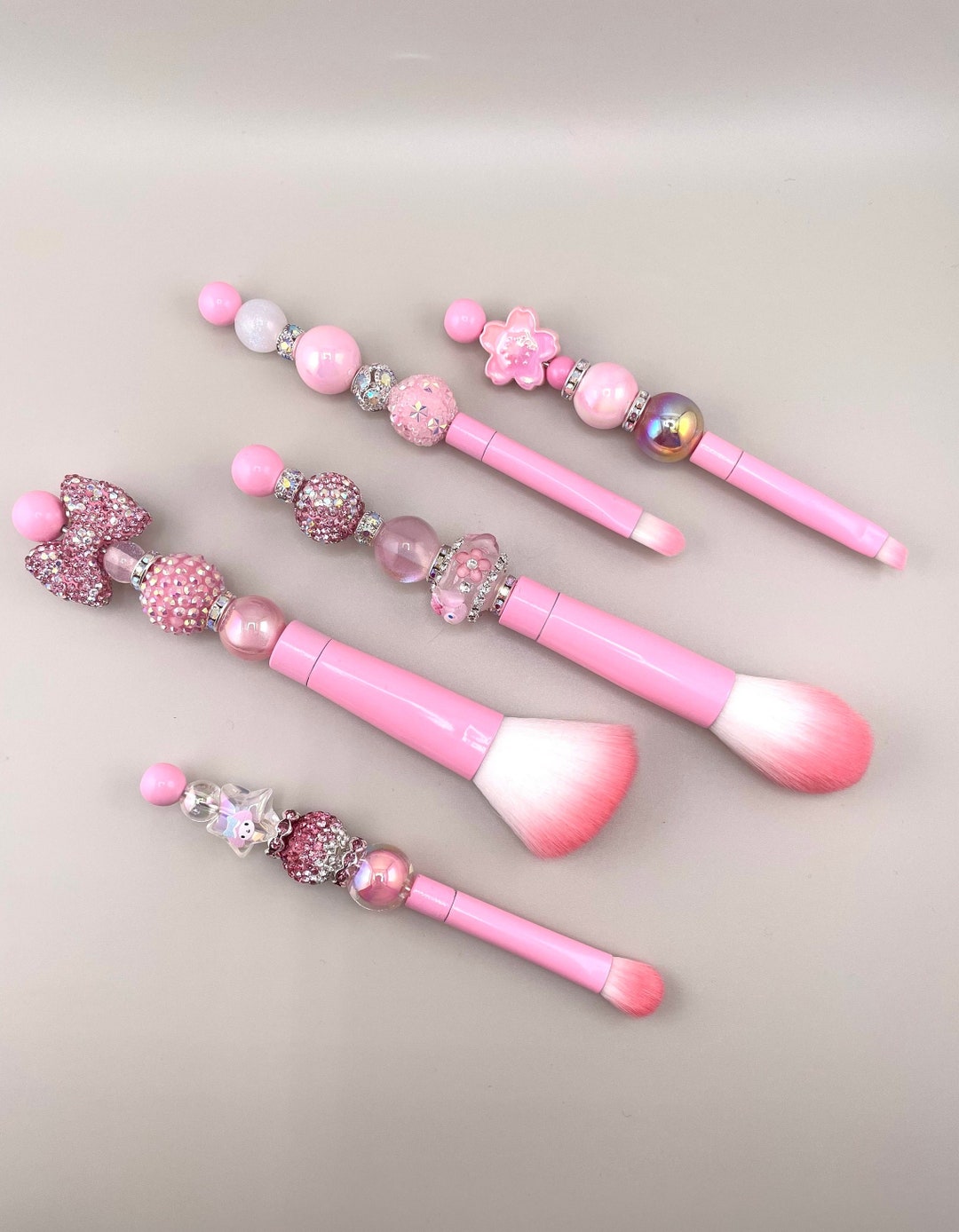 Sanrio Inspired Makeup Brushes | Beaded Makeup Brushes | Delatreasures ...