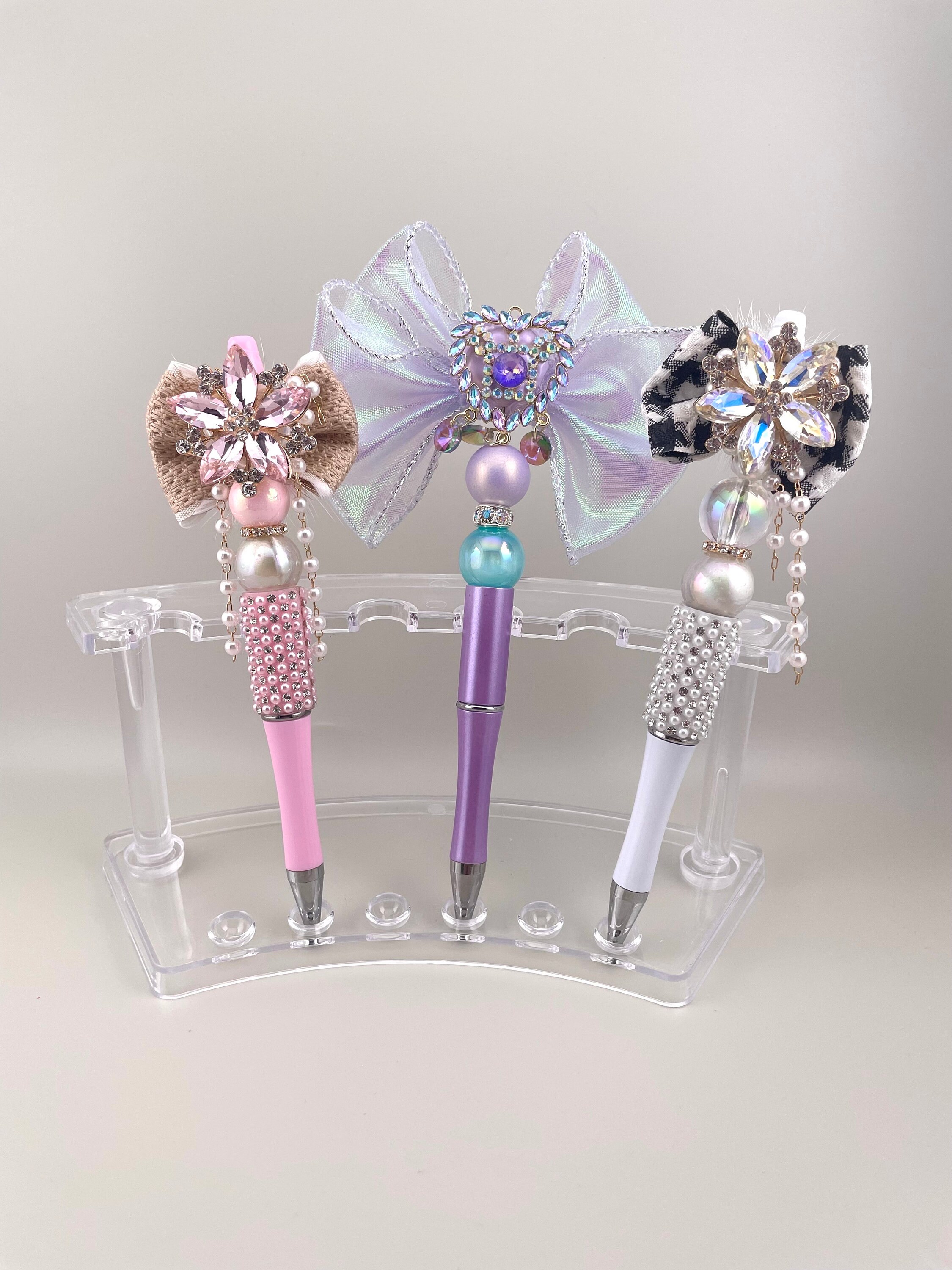FANCY PENS Bow Pens Pompom Pens - Etsy Canada