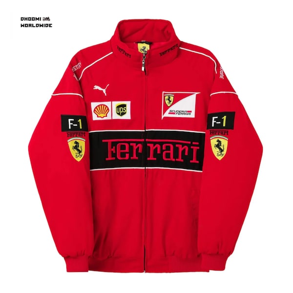 Ferrari Vintage Bomber Jacket - Etsy