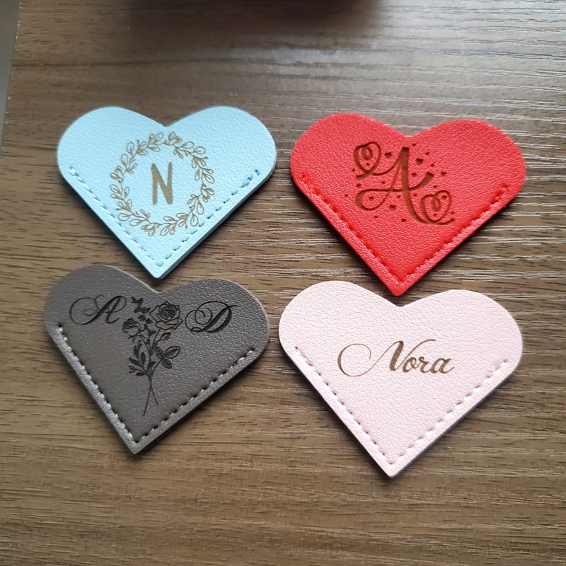 Heart Bookmark - Etsy