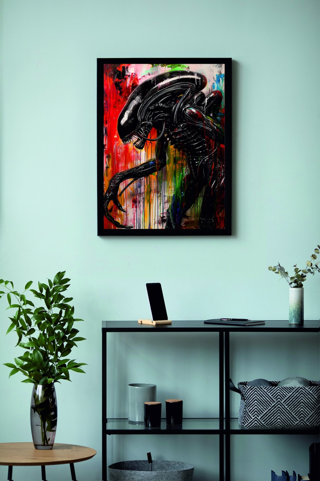 Alien - Xenomorph Digital Painting/alien Inspiration/sci-fi/digital ...