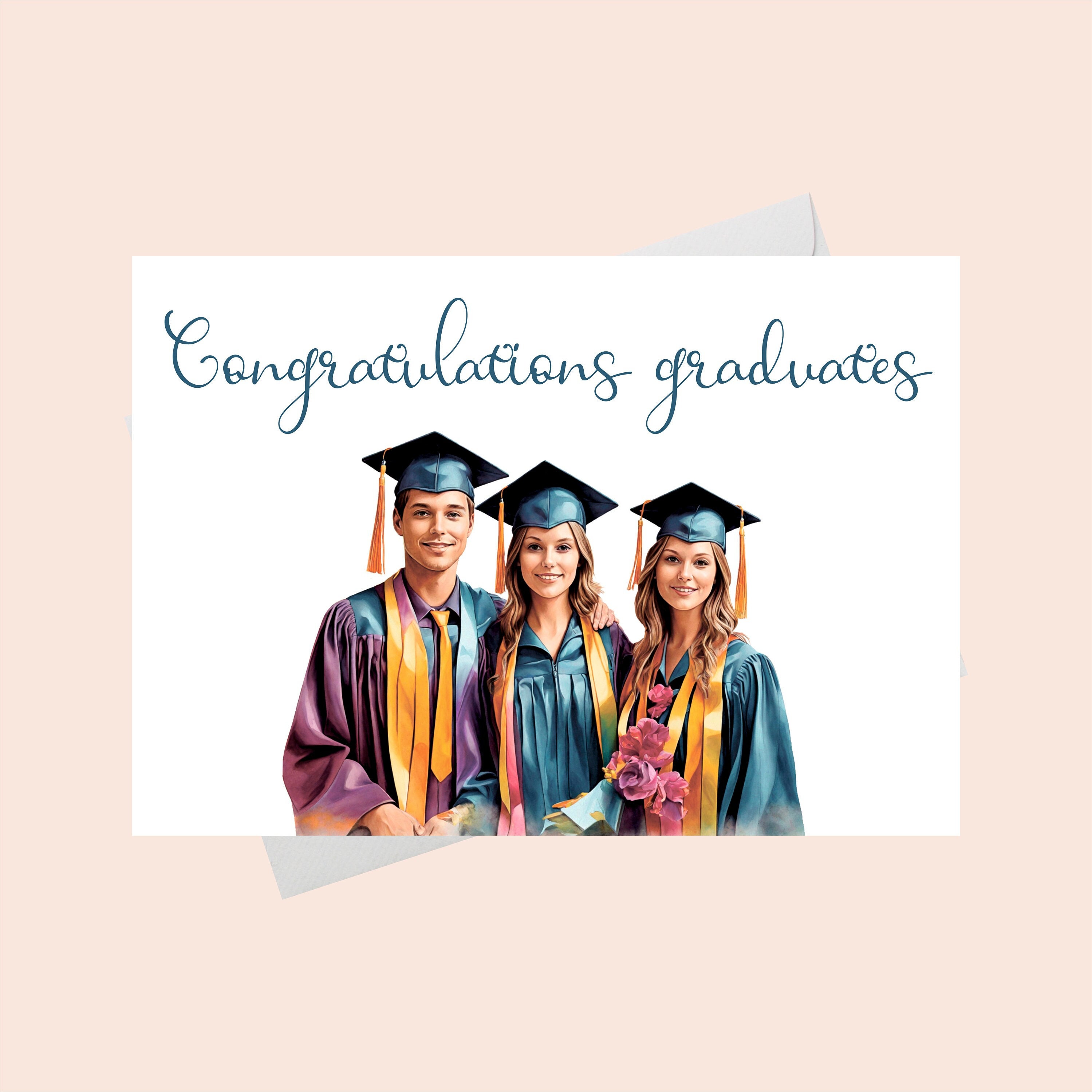Congratulation Graduate Card/graduation Card/graduation Congratulations ...