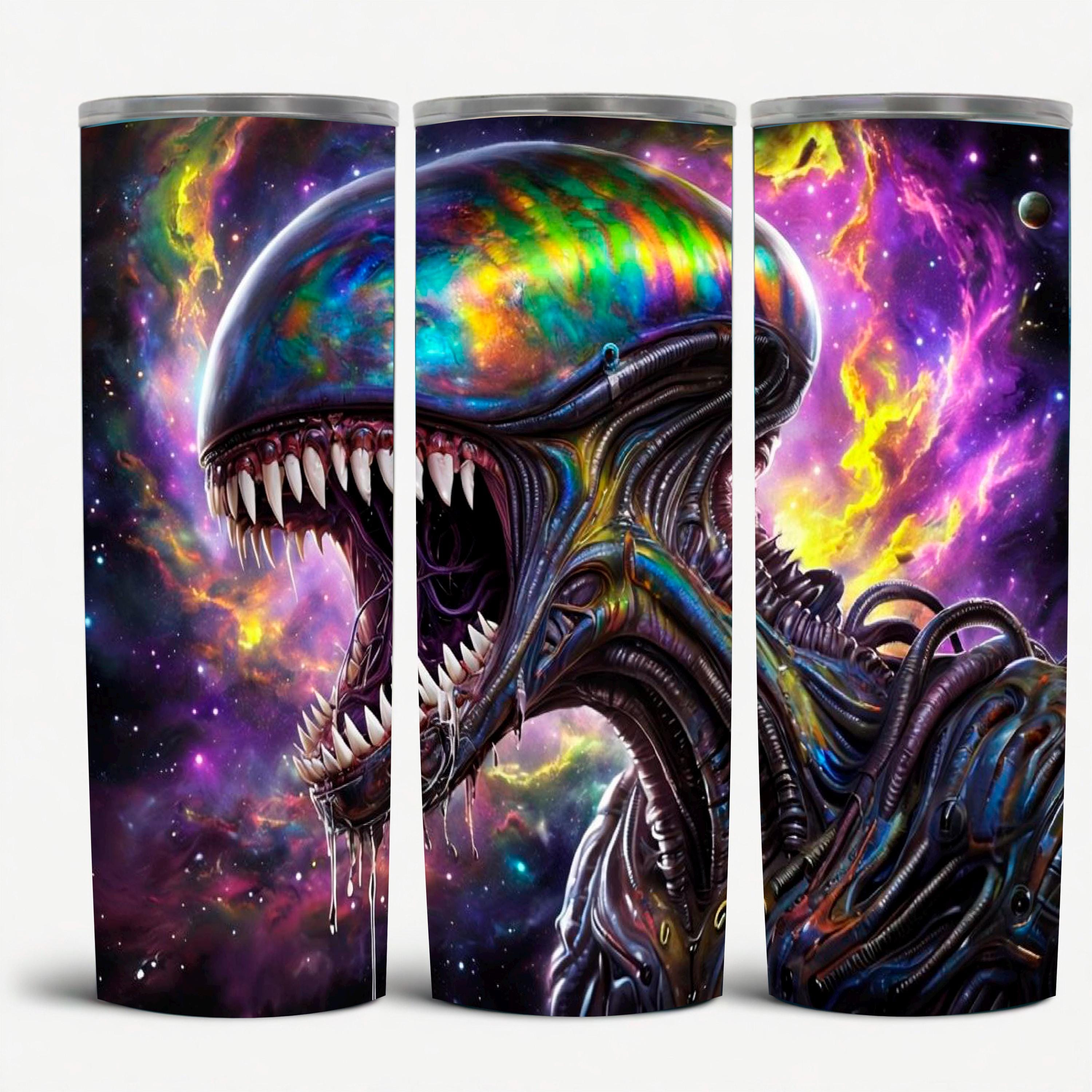 Sublimation Tumbler Xenomorph Alien/ 20 Oz Sublimation Tumbler Design ...