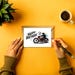 Motorcycle Rider Birthday Card | Digital Download | Biker Happy ...