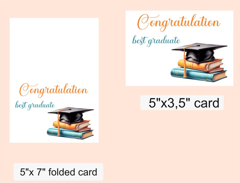 Floral Graduation Congratulations Card (digital Download) - Etsy