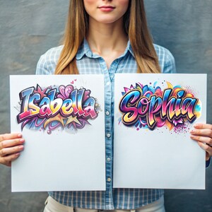 Graffiti Clipart Women's Names 7 Png/graffiti Clipart for Design of T ...