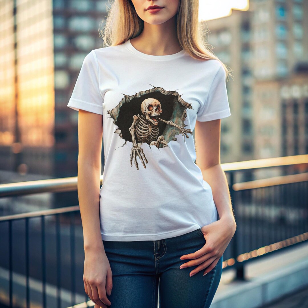 T-shirt Design Skeleton 3d/t-shirt Design/skeleton PNG Images. - Etsy