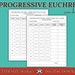 Progressive Euchre Score Sheets: 3-table Tally Cards (PDF, PNG) - Etsy