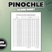 Pinochle Score Sheet: Printable Card Game Scorecard (PDF, PNG) - Etsy