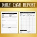 Daily Cash Flow Log: Petty Cash Tracker (PDF, PNG, PPTX) - Etsy