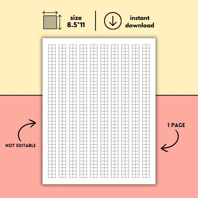 Genkouyoushi Printable Blank Worksheet, Writing Practice Sheet for ...