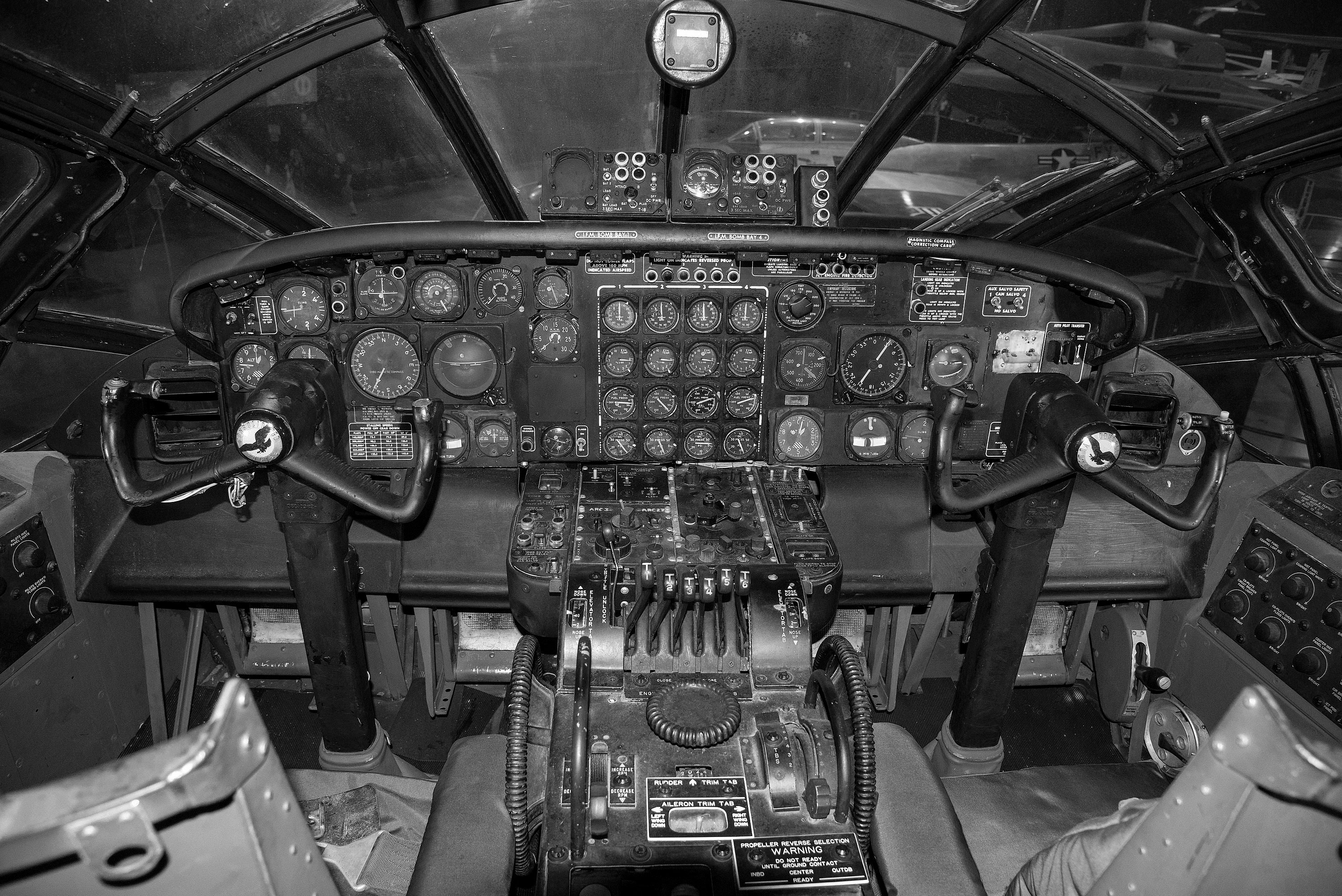 Digital Download Image of a Convair B36 Bomber Cockpit/flightdeck - Etsy