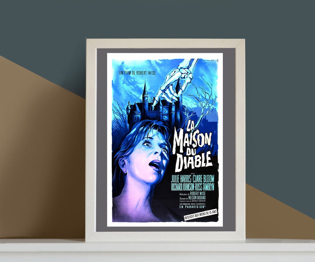 Digital Download of a Vintage Horror Movie Poster the Devils House - Etsy