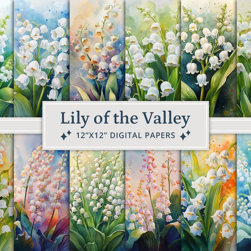 Lily of the Valley - Etsy