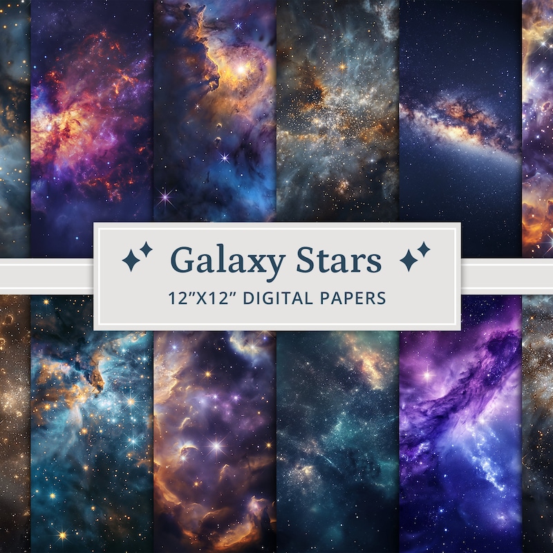 Galaxy Backdrop - Etsy