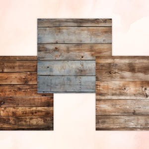 39 Rustic Shabby Wood Background Digital Papers, Shabby Wooden ...