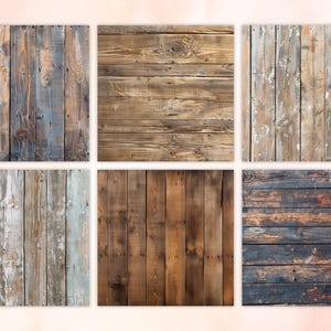 39 Rustic Shabby Wood Background Digital Papers, Shabby Wooden ...