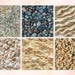 28 Beach Textures Seamless Digital Papers, Sand Texture, Pebbles ...