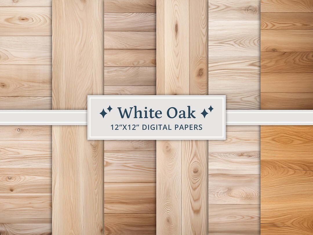 28 White Oak Digital Papers, Light Wood Background, Light Wooden ...