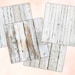 20 Shabby Wood Background Digital Papers, White Wooden Backgrounds ...