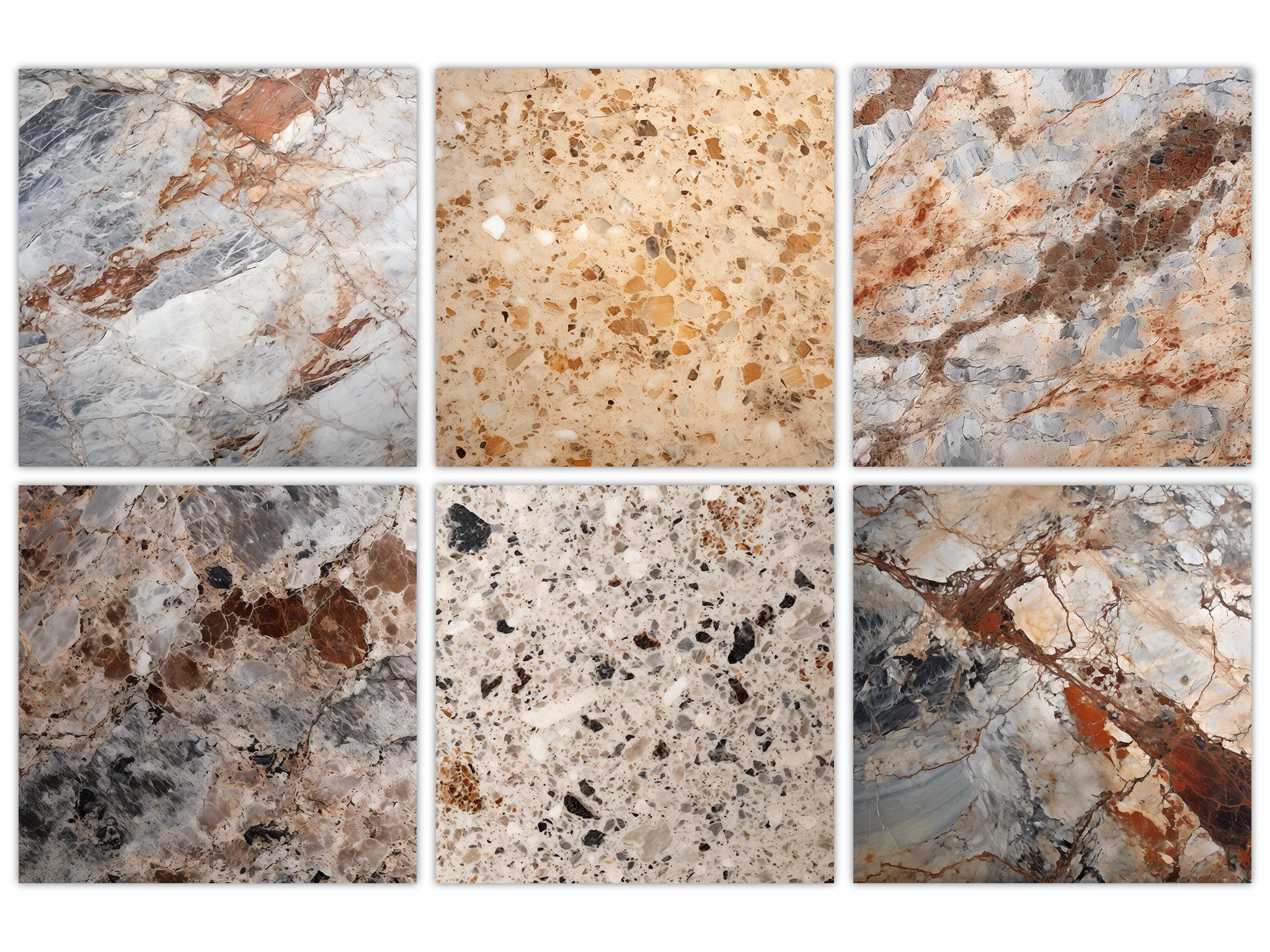 25 Granite Textures Digital Papers, Granite Textures, Granite ...