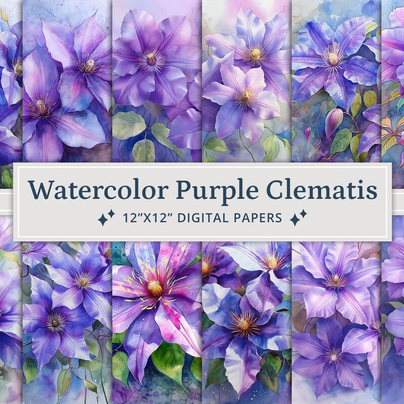 Purple Scrapbook - Etsy