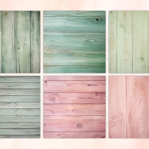 38 Pastel Wood Background Digital Papers, Pastel Wooden Backgrounds ...
