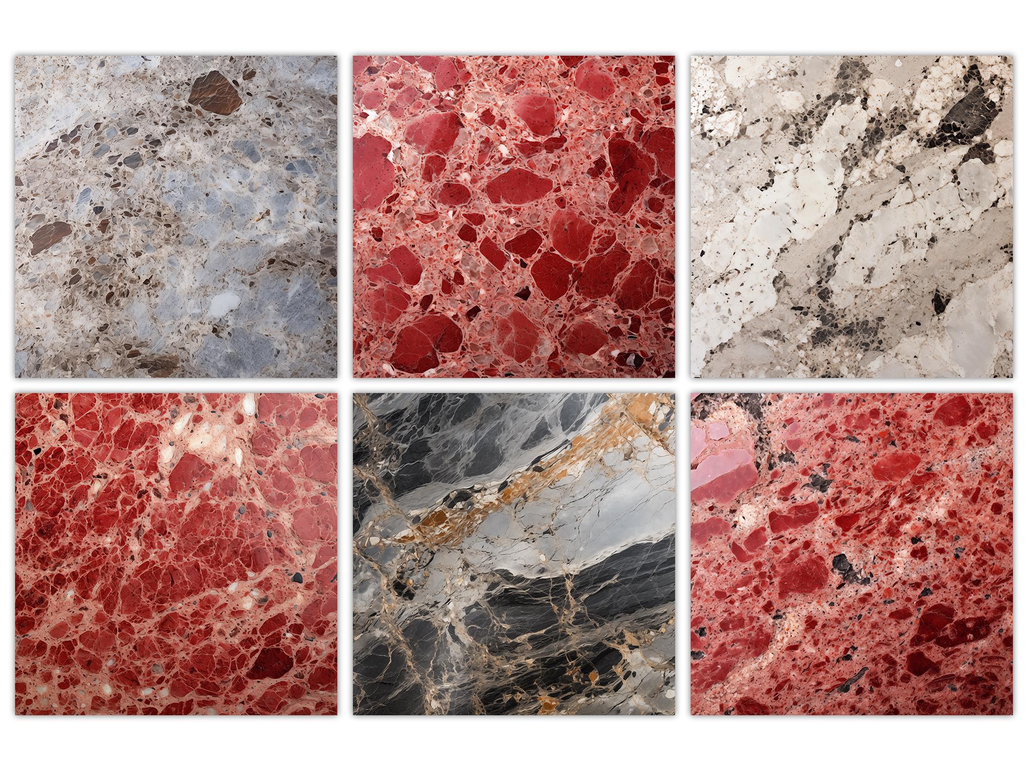 25 Granite Textures Digital Papers, Granite Textures, Granite ...