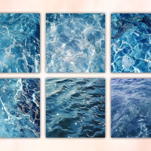 30 Pure Water Digital Papers, Water Backgrounds, Water Digital ...