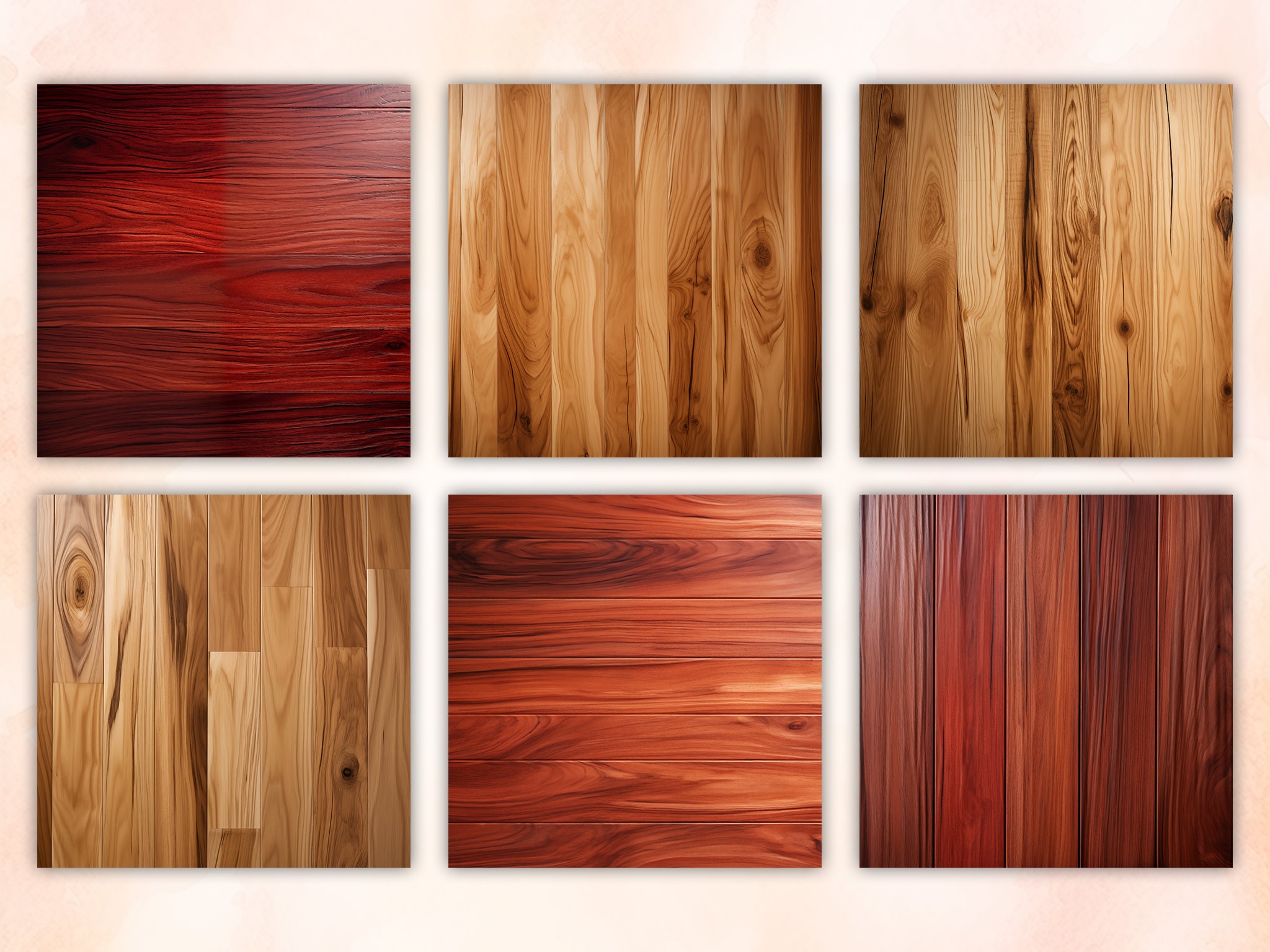 33 Brown Wood Textures, Wood Background Digital Papers, Wooden ...