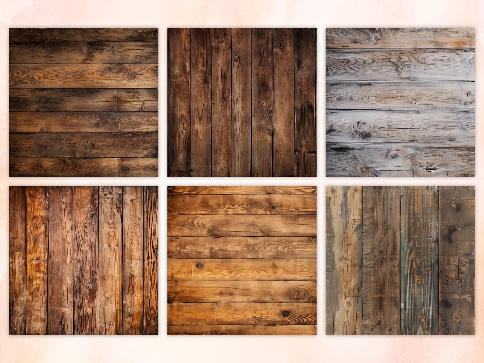 39 Rustic Shabby Wood Background Digital Papers, Shabby Wooden ...