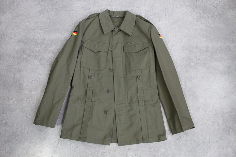 NEW Military Jacket German Army Bundeswehr Moleskin Field Jacket With ...