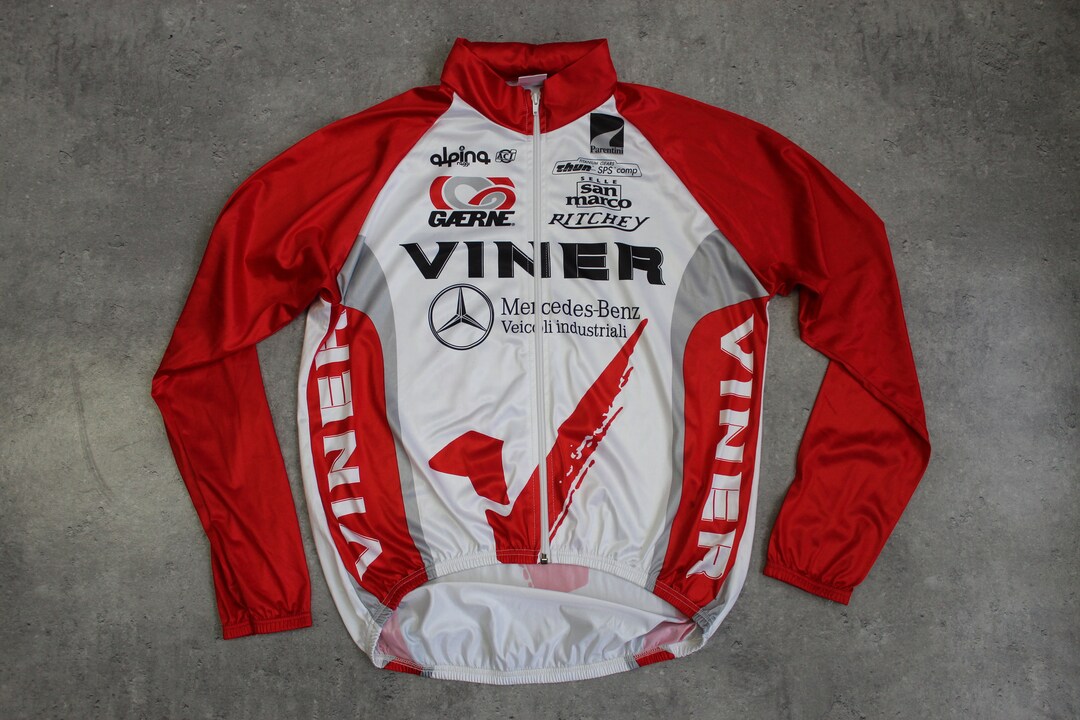 Cycling Rain Jacket Y2K Viner Mercedes Team Jersey Men's Large, Women's ...