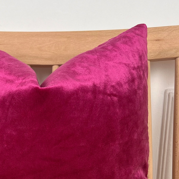 Fuschia Pillow - Etsy