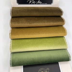 SALE! Luxury Olive Green Velvet Fabric | Upholstery Velvet Fabric ...