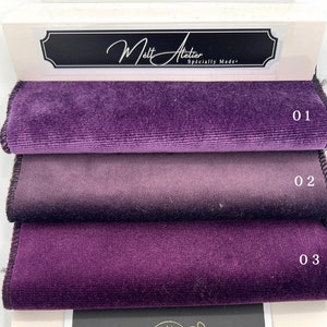SALE! Luxury Purple Lavender Velvet Fabric | Upholstery Velvet Fabric ...