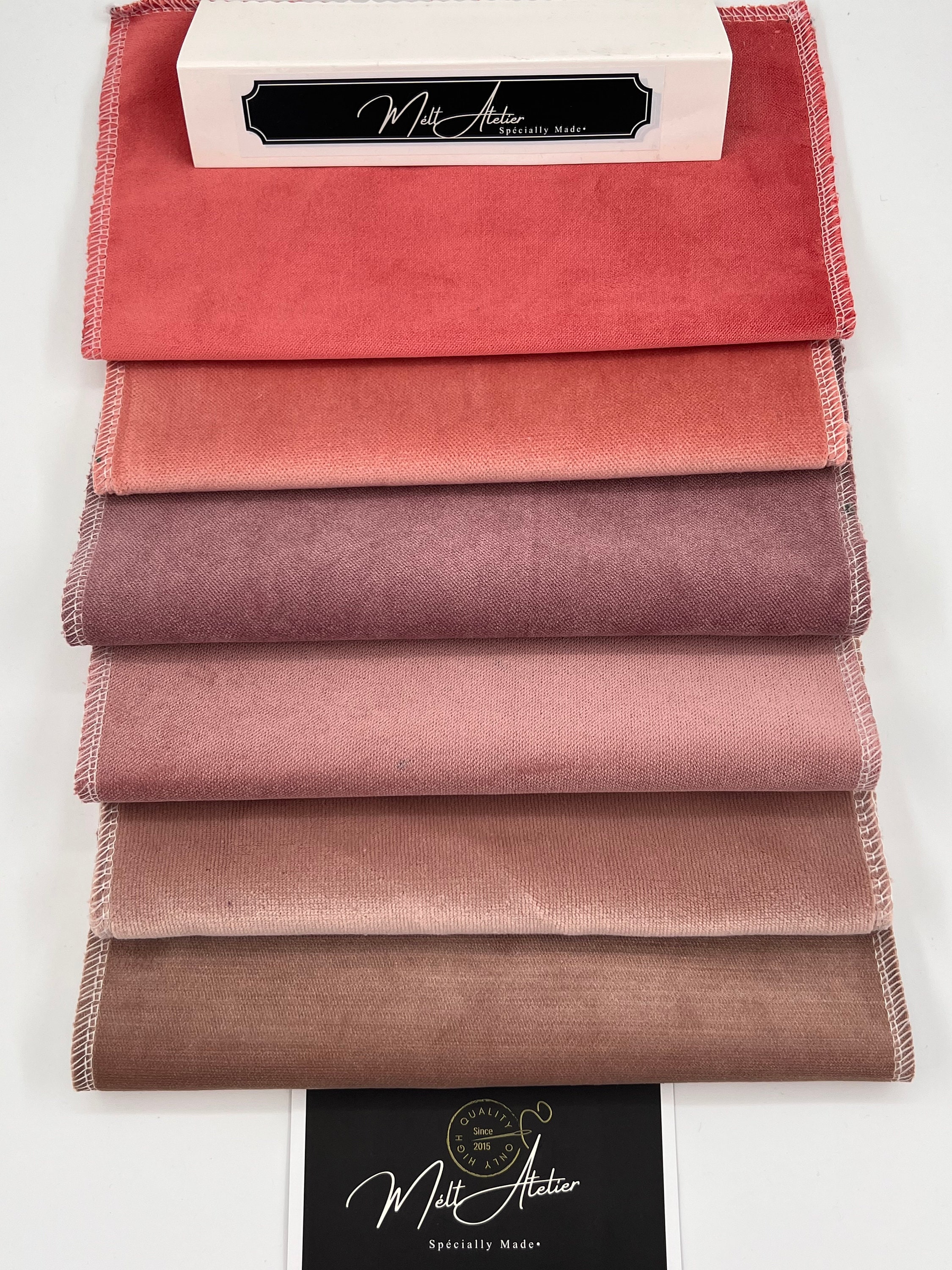 SALE Luxury Light Pink Velvet Fabric Upholstery Velvet Fabric Fabric by ...