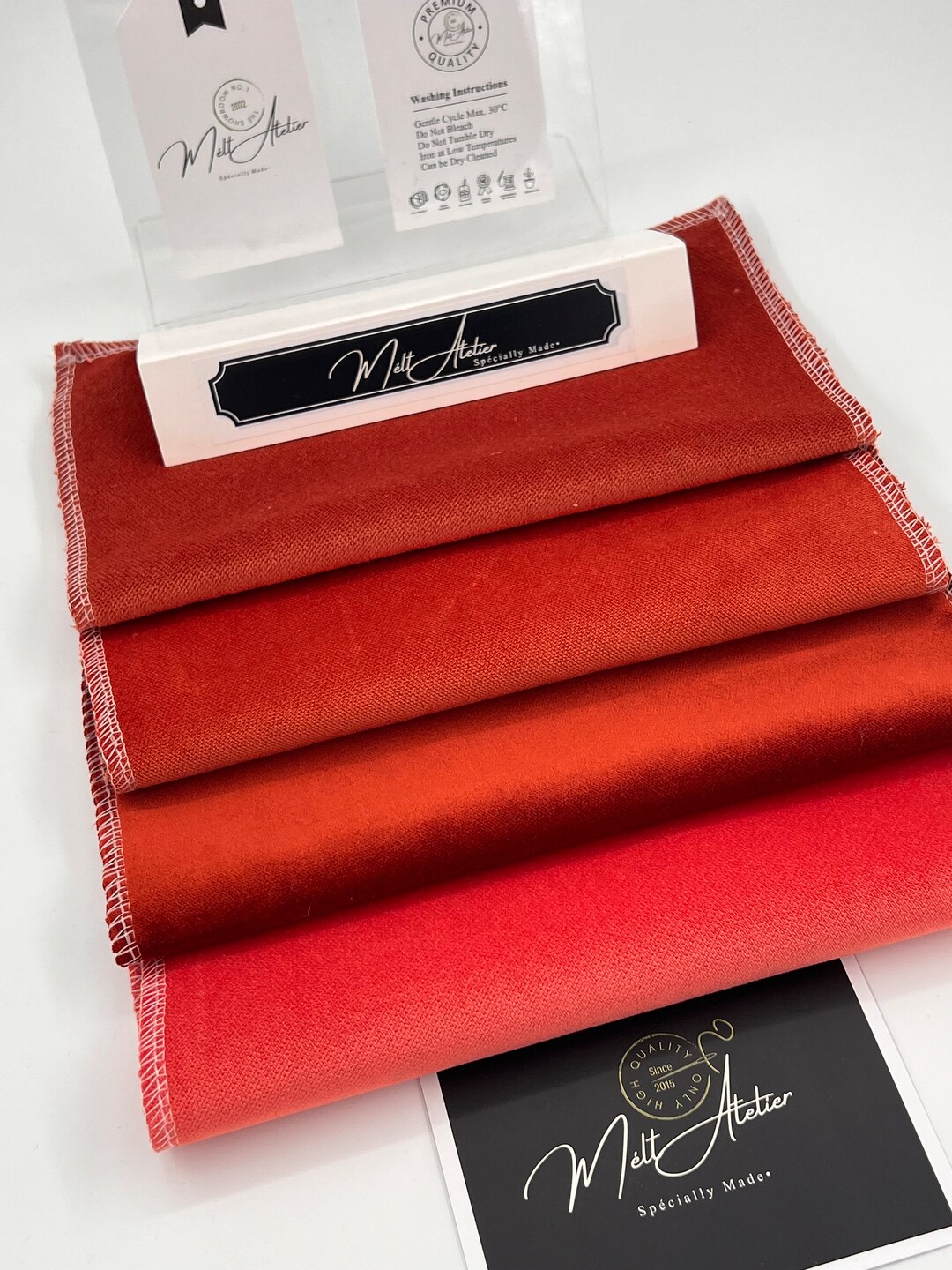 SALE! Luxury Orange Velvet Fabric | Upholstery Velvet Fabric | Fabric ...